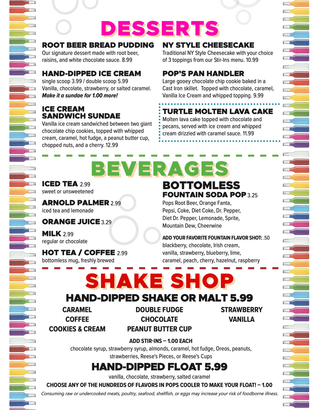 Menu – Pops