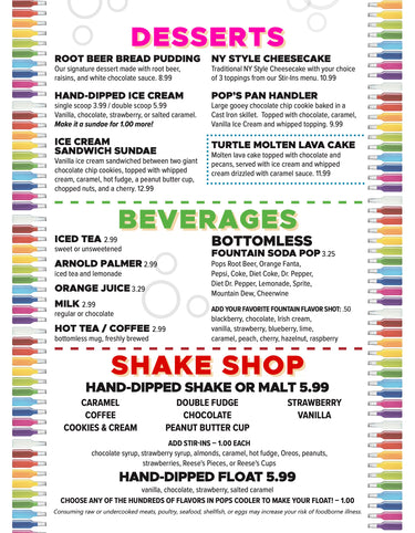 Menu – Pops